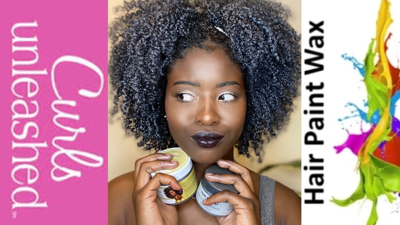 Coloring My Natural Hair| ORS Color Blast vs OG HAIR PAINT WAX - YouTube