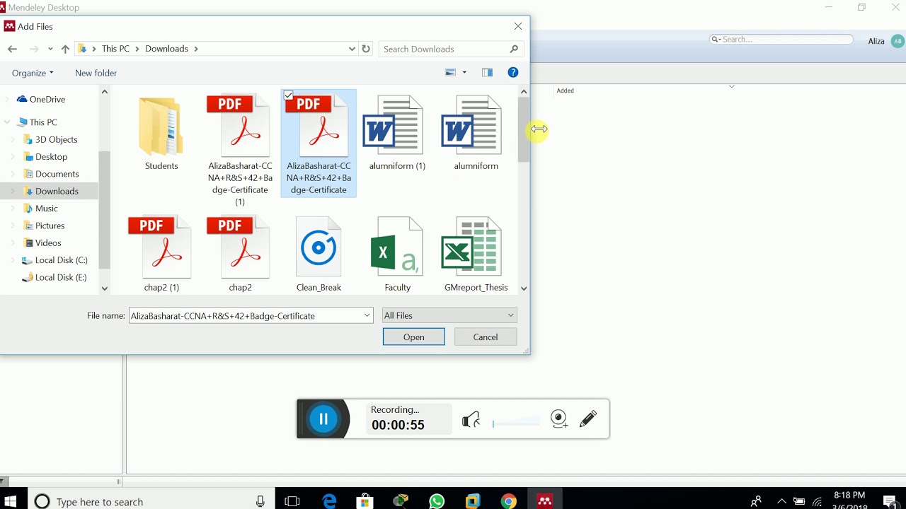 Mendeley Desktop Application Part_1 - YouTube