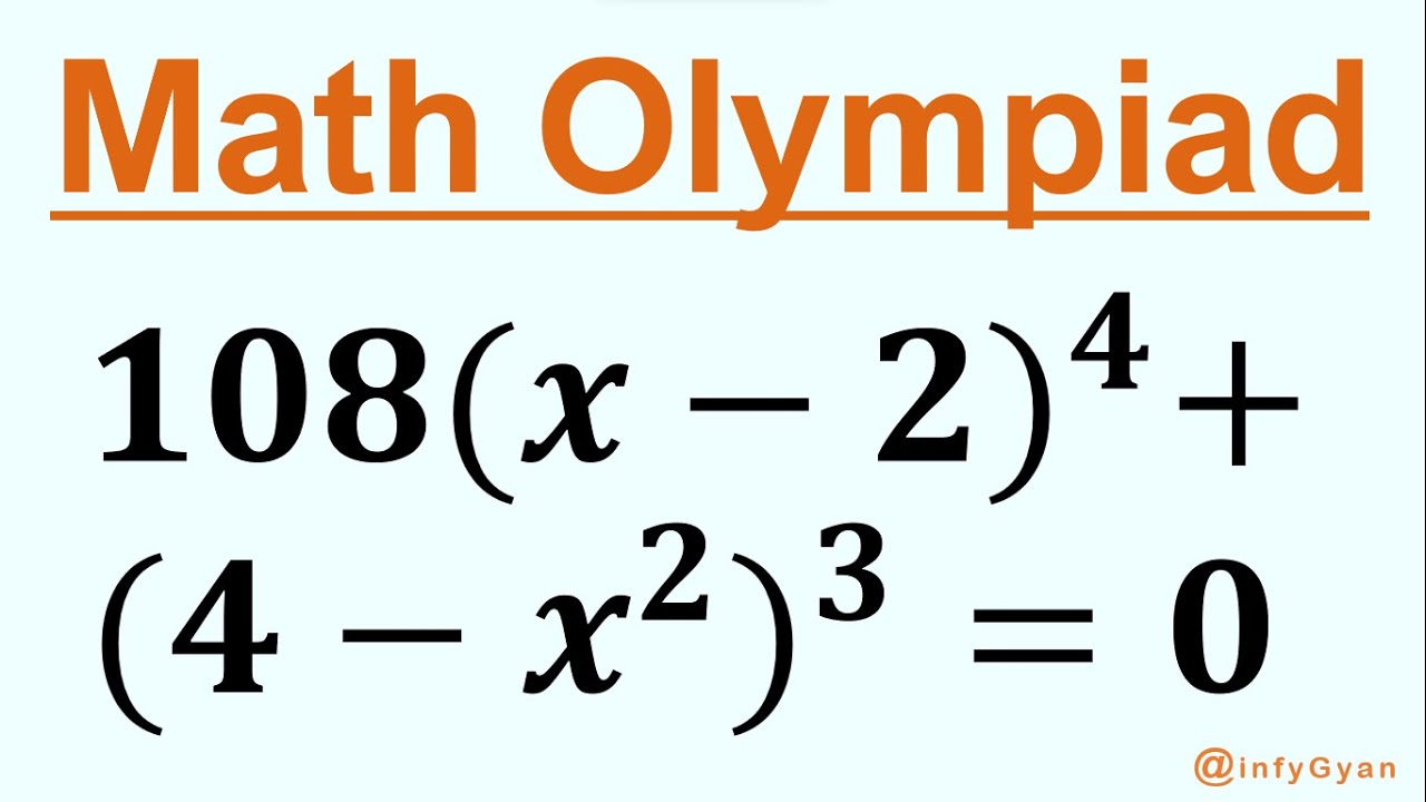 Greece Math Olympiad: Solving the Hexic Challenge - YouTube