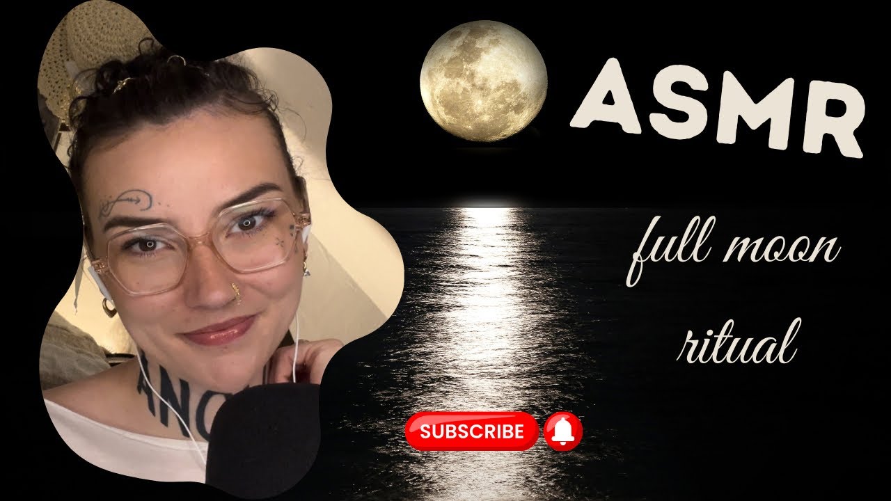 ASMR| full moon ritual - YouTube
