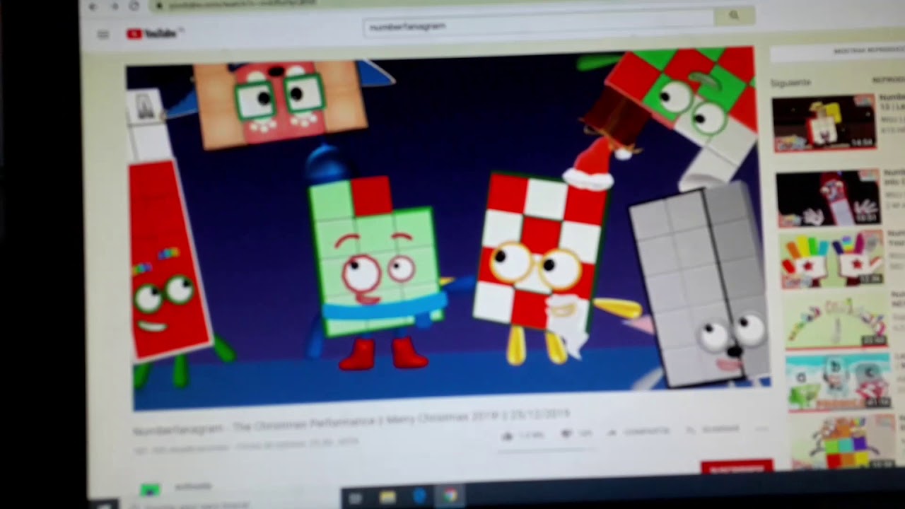 Numberfanagram christmas time part 1 - YouTube