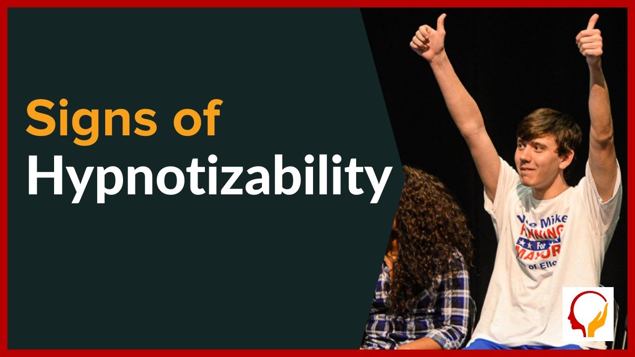 Ask a Hypnotist: Signs of Hypnotizability - YouTube