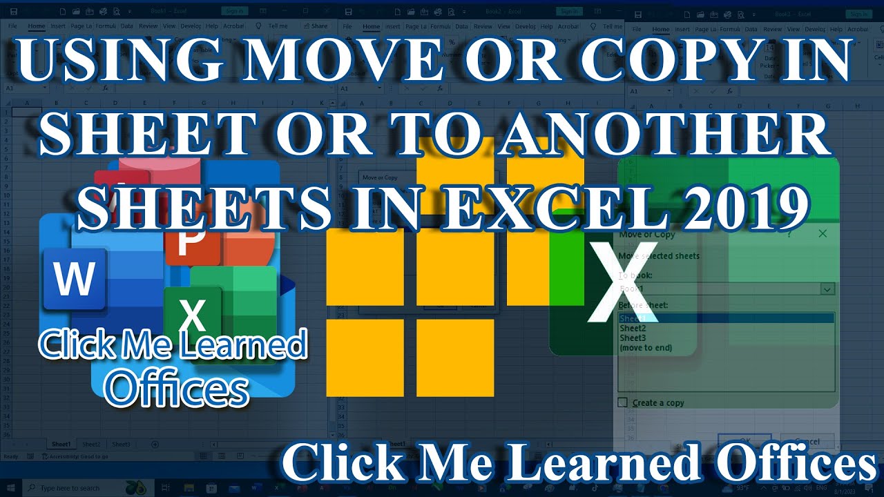48 Using Move Or Copy Sheet To Another Sheet Sin Excel 2019 48 Using Move Or Copy Sheet To Another Sheet Sin Excel 2019