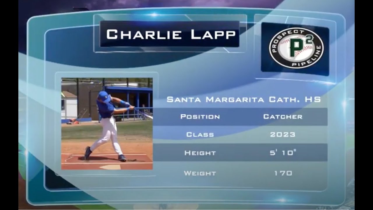 Charlie Lapp Prospect Video, C, Santa Margarita Catholic High School ...