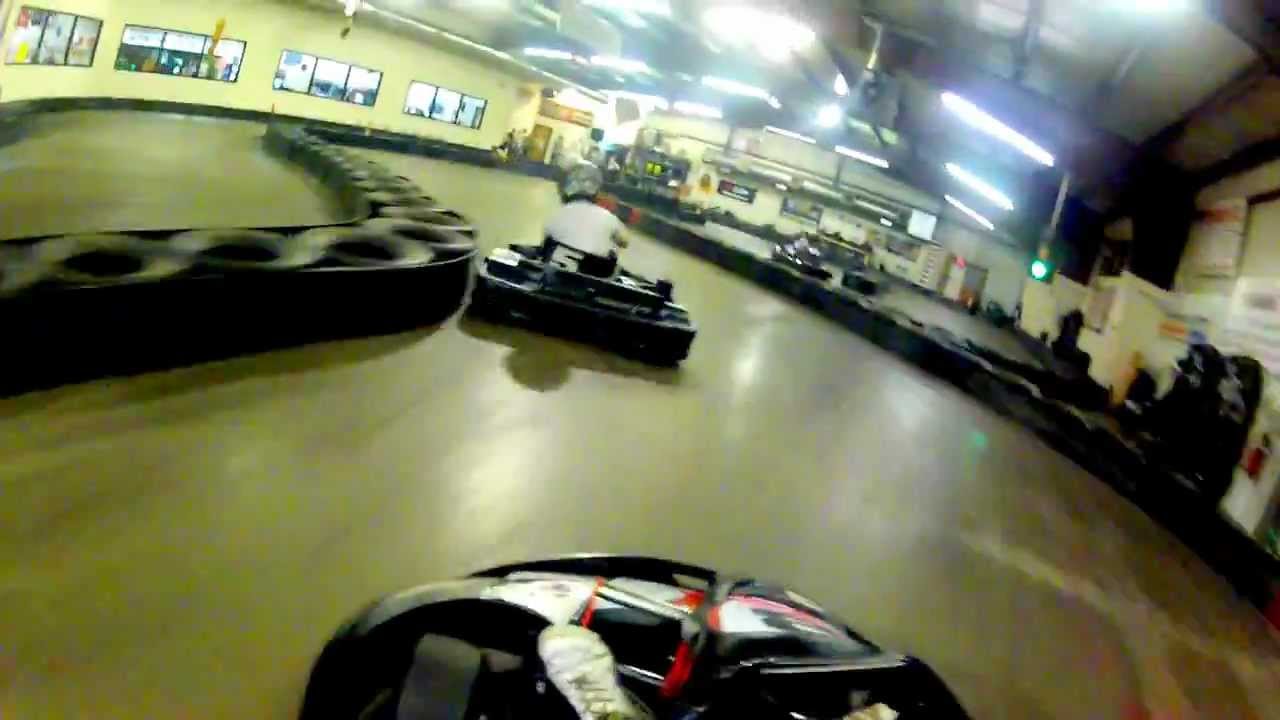 Go Kart Racing at Pro Kart Indoors in Maple Grove - YouTube