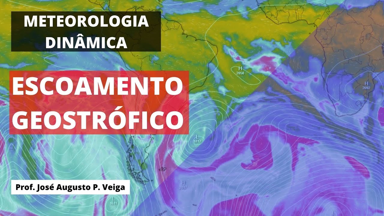 Escoamento em balanço geostrófico - YouTube