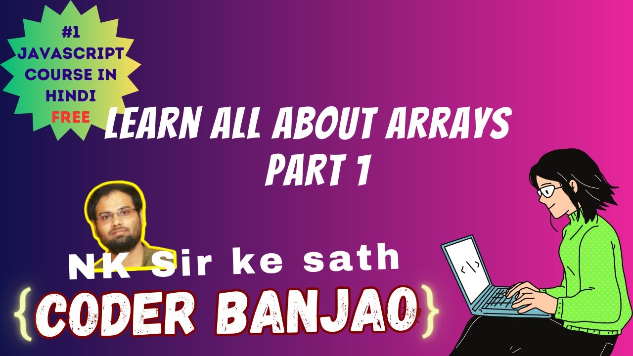 Learn Javascript Arrays Basic Part 1 Coder Banjao Youtube 9545