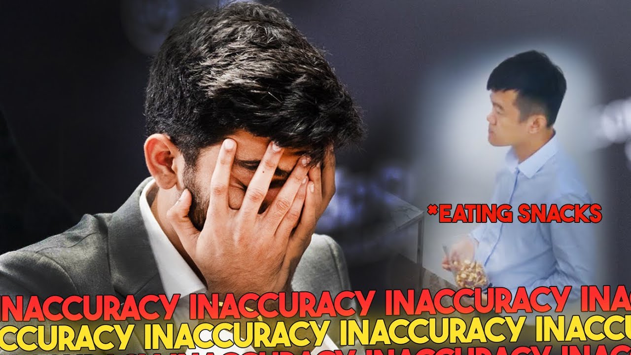 Ding Liren went beast mode by eating devil snacks. GAME 1 - YouTube