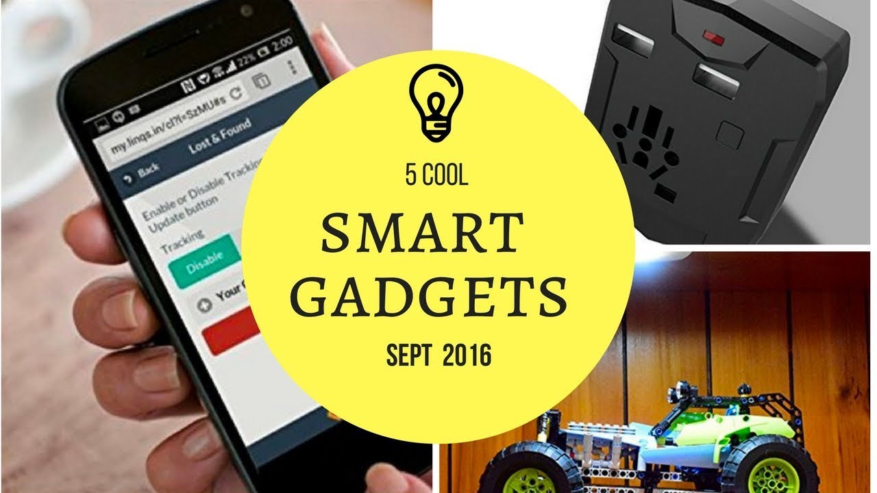 5 Cool Smart Gadgets for Sept 2017 (Giveaways Ended) - YouTube