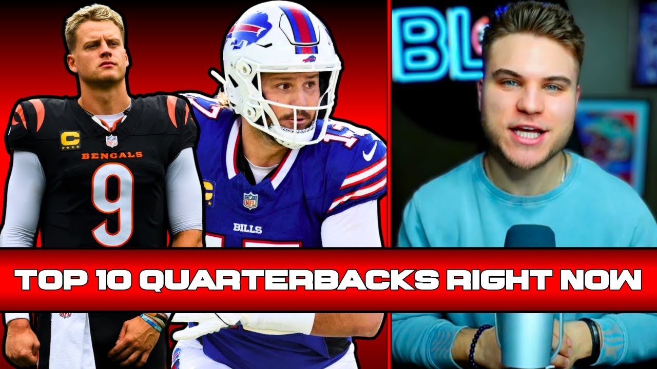 Ranking the Top 10 NFL Quarterbacks RIGHT NOW | NFL Week 13 - YouTube
