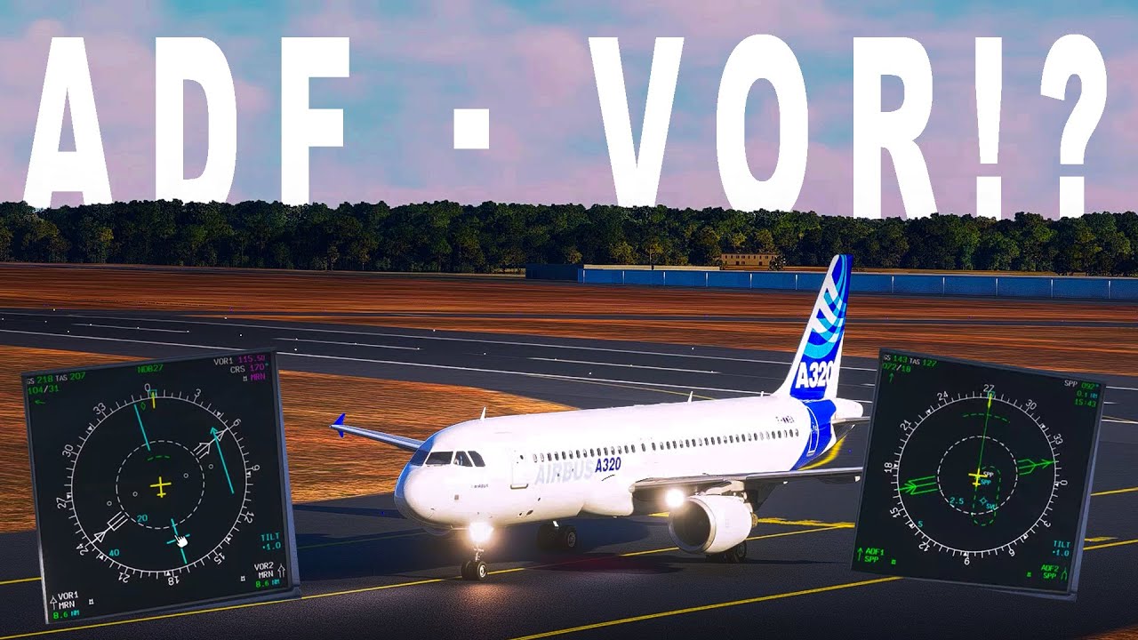 Como volar VOR convencional con A320 por PILOTO real AIRBUS - YouTube