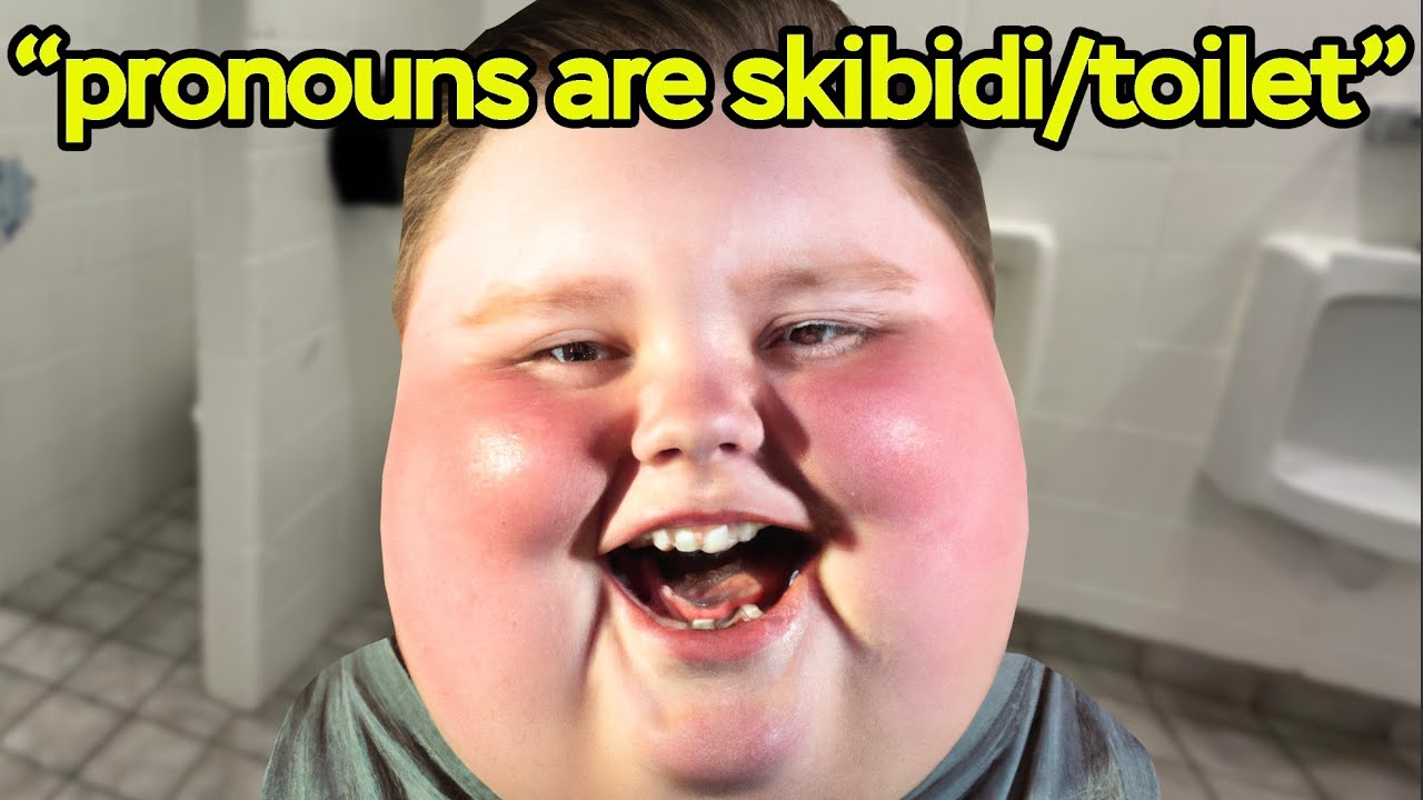 kid "identifies" as Skibidi Toilet.. 💀 - YouTube