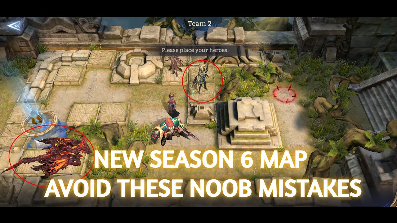 3 MUST KNOW MECHANICS IN THE SEASON 6 NEW GVG MAP * Watcher of realms ...