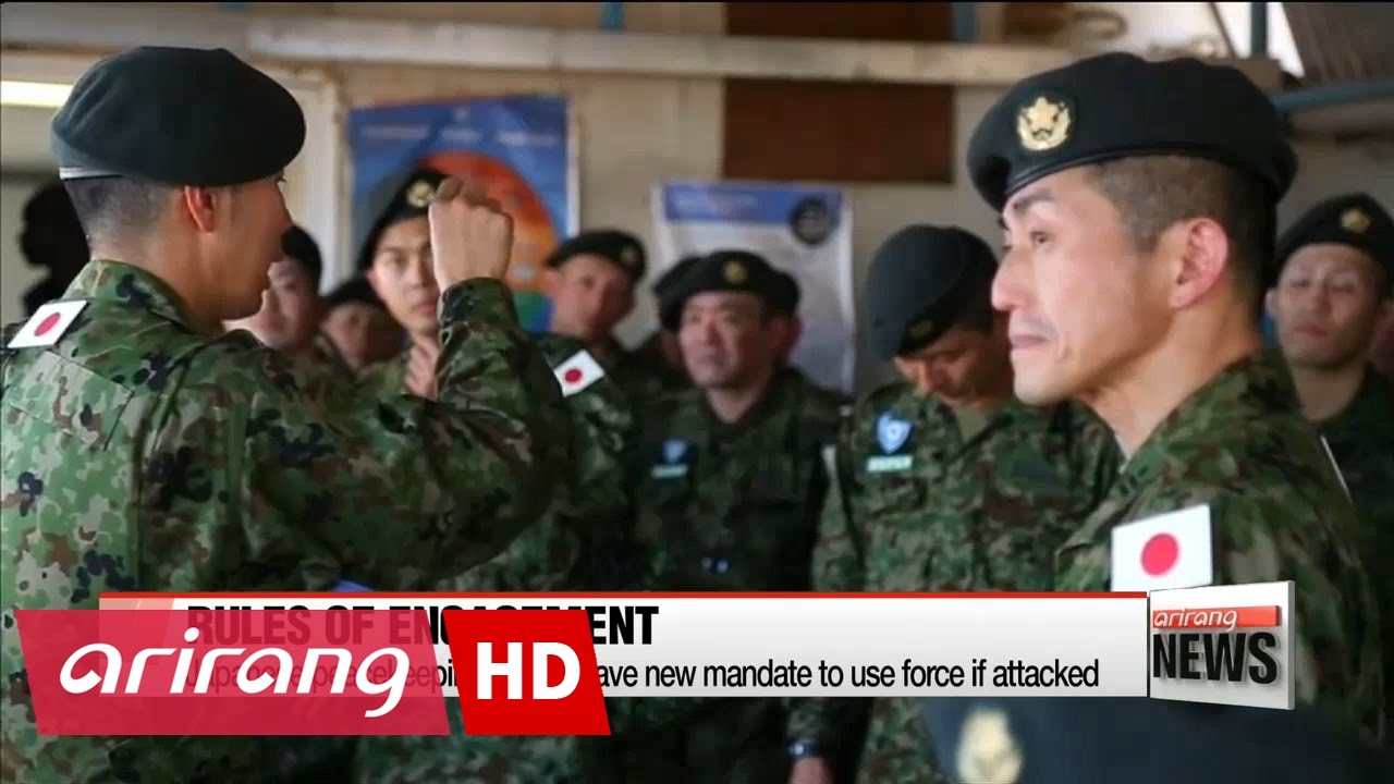Japanese peacekeeping troops have new mandate to use force if attacked ...
