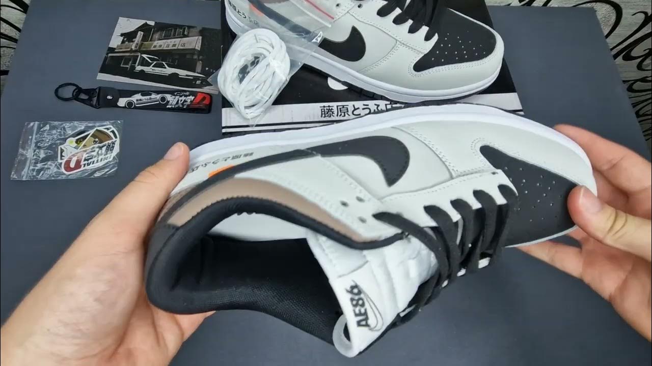Обзор на Nike Dunk AE86 - YouTube