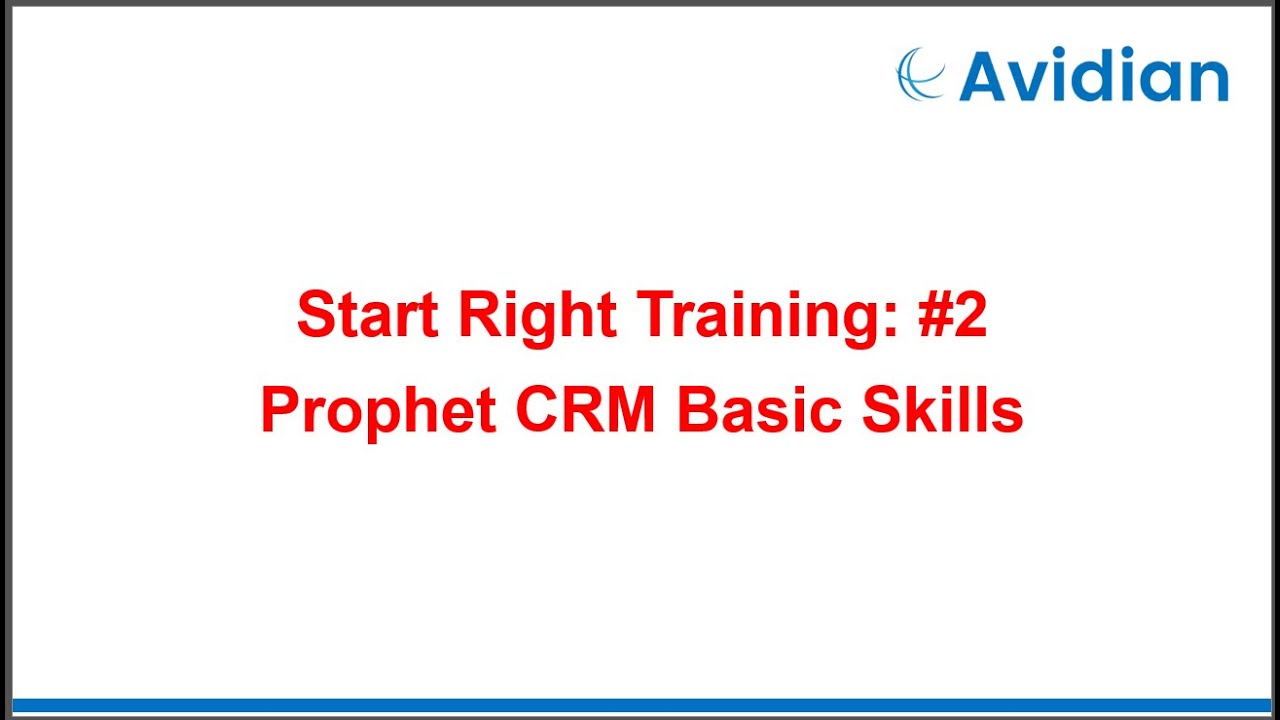 Start Right Training: #2 - Basic Skills [2018] - YouTube