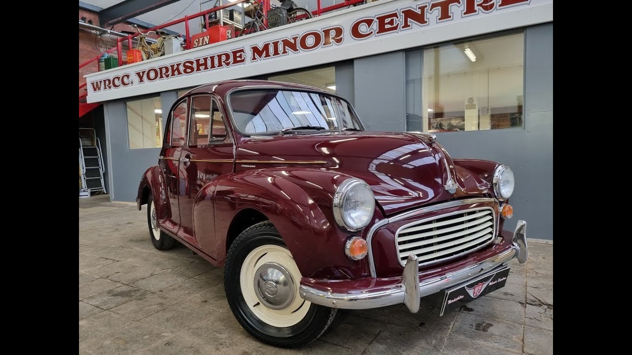 1968 Maroon B Morris Minor 4 door just landed ...