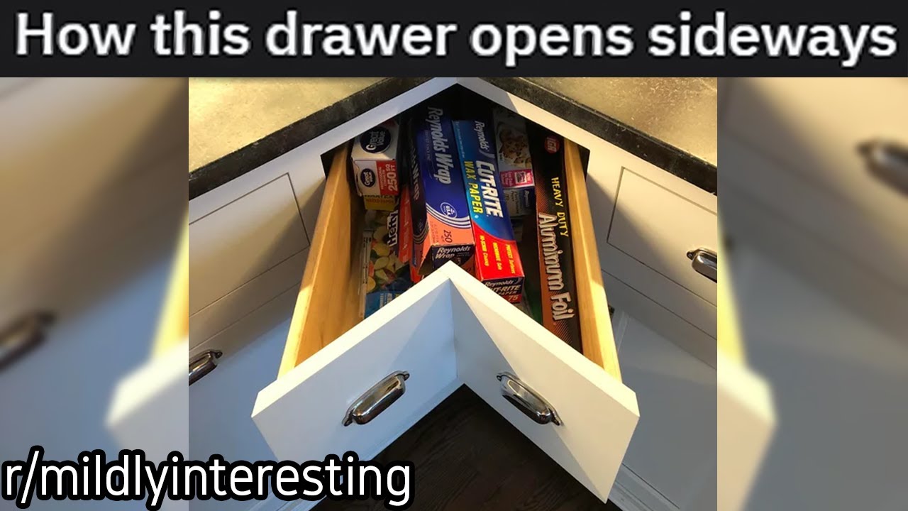 r/mildlyinteresting | that's a weird drawer alright... - YouTube