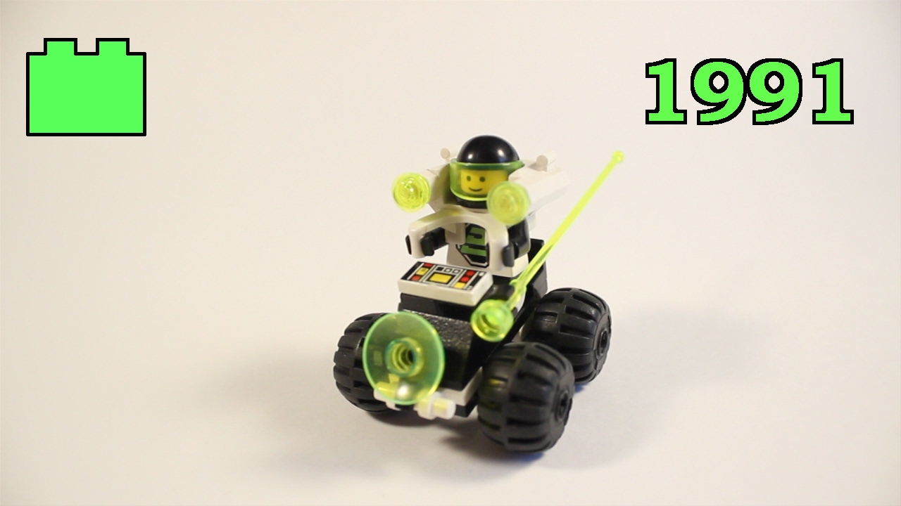 Lego Space 6812 Grid Trekkor - 1991 - Speed Build - YouTube