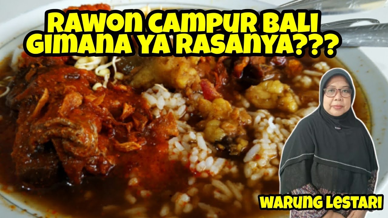 RAWON BALI PALING ENAK??? kuliner gresik - YouTube