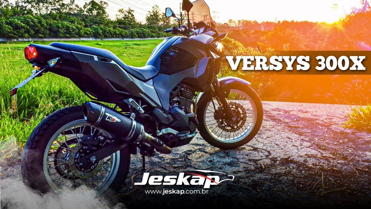 FULL RACE VERSYS 300X!!! MAIS UM LANÇAMENTO JESKAP - YouTube
