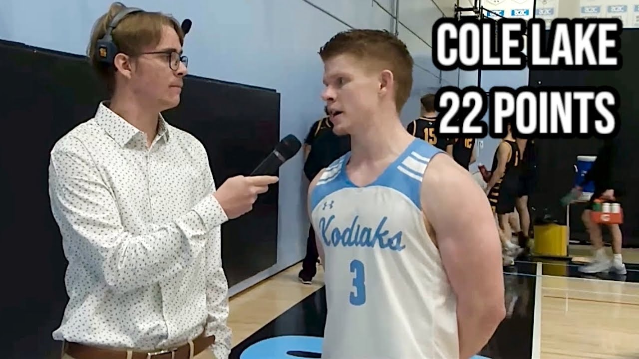 Cole Lake 22 PTS - Conference Opener vs MHC - YouTube