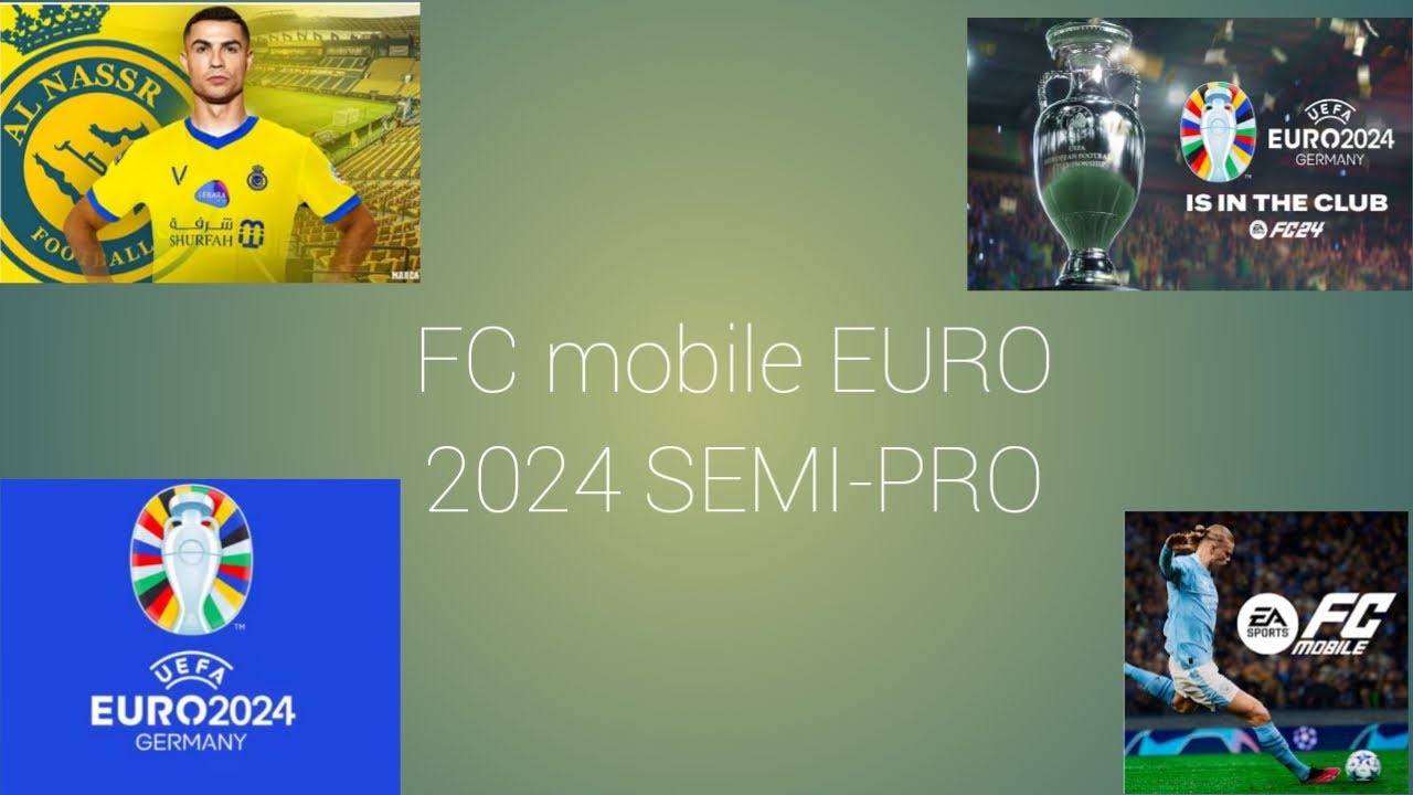 FC mobile EURO 2024 semi-pro - YouTube