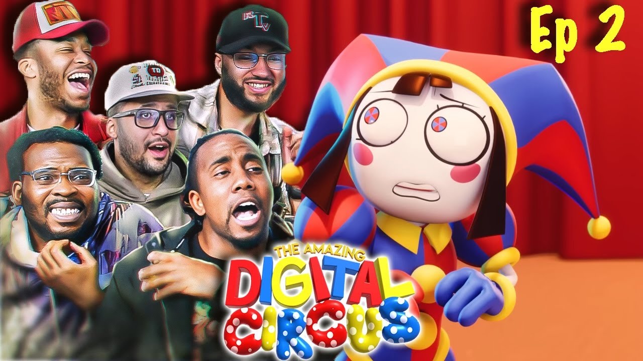 THE AMAZING DIGITAL CIRCUS - Ep 2: Candy Carrier Chaos! Reaction! - YouTube