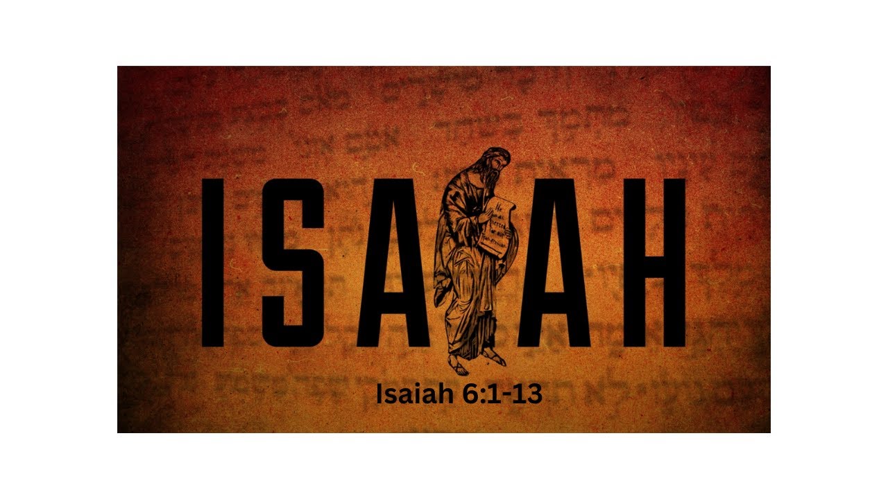 Isaiah 6:1-13 - Isaiah's Call and Commission - YouTube