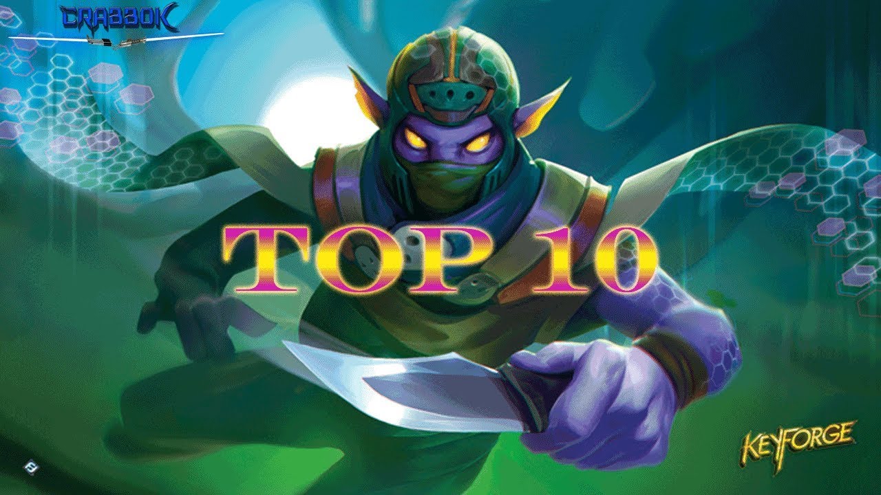 KeyForge - Top 10 Shadows Cards - YouTube