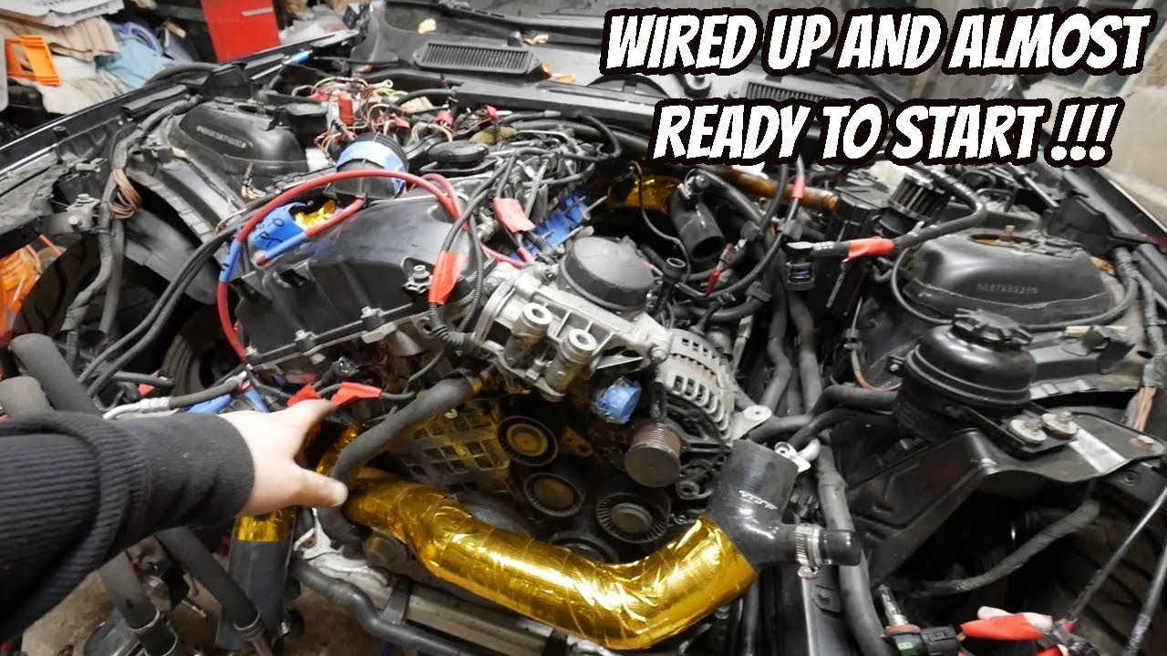 ITS ALMOST READY TO START ! 600HP BMW 335i N54 BUILD (PT. 6) - YouTube