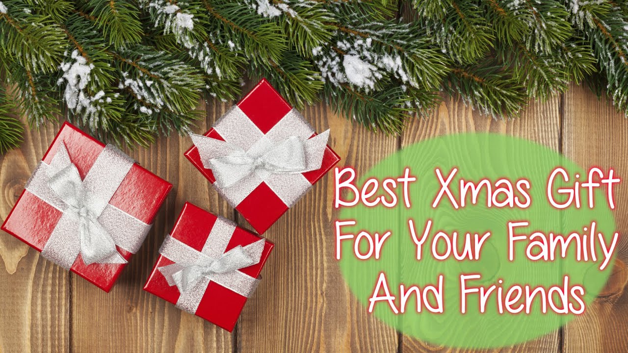 7 Christmas Gift Ideas For Family And Friends! - YouTube