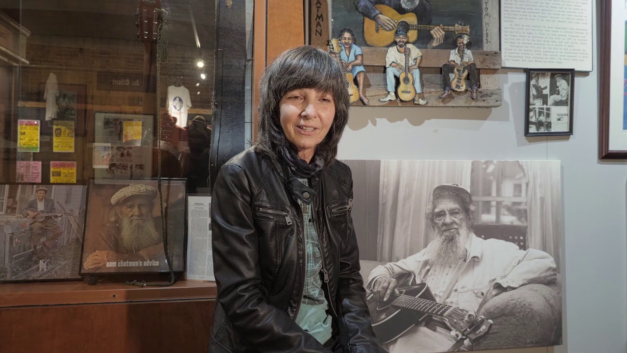 Libby Rae Watson about Sam Chatmon - Delta Blues Museum - YouTube