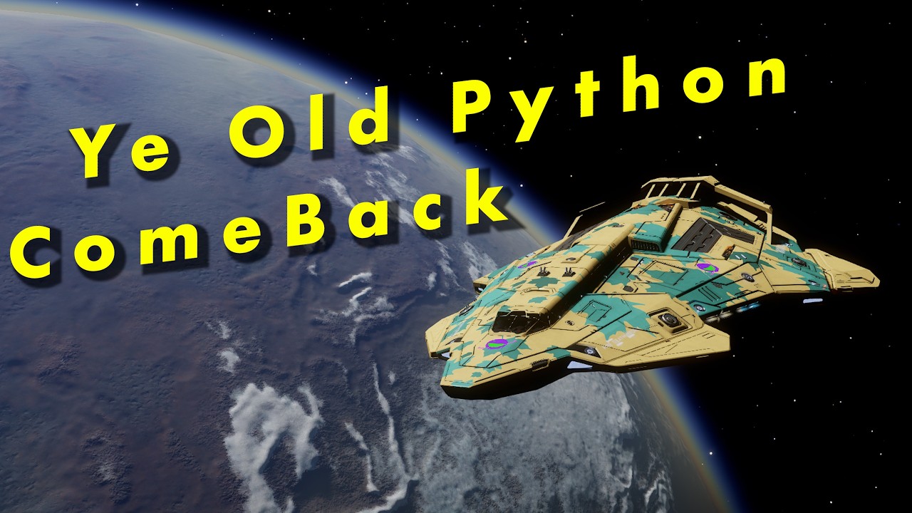 Bringing Back Old Python| Elite Dangerous - YouTube