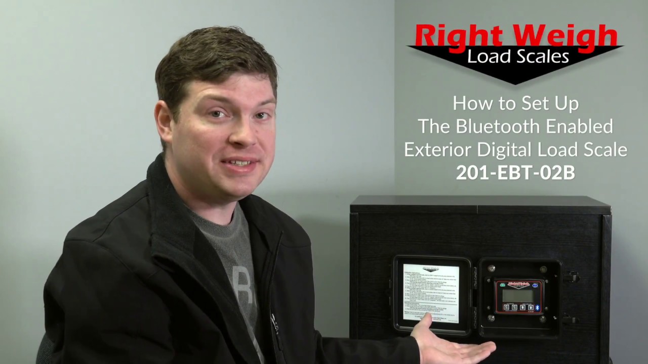 Right Weigh Load Scales (Exterior Digital 201 Series): How to Setup ...
