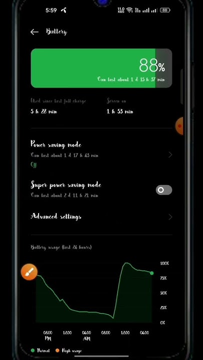 How to check daily battery usage in android app। battery usage stats। tips & tricks । HN Tech ...