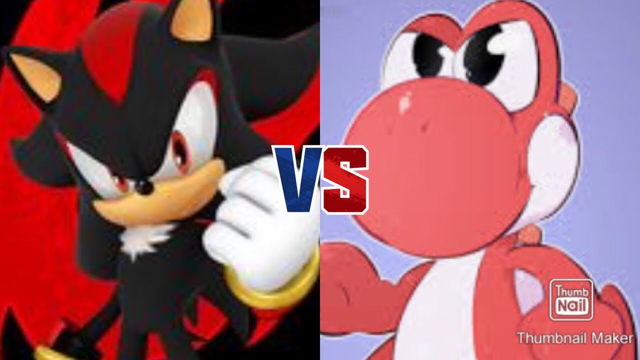 Shadow vs Red yoshi - YouTube