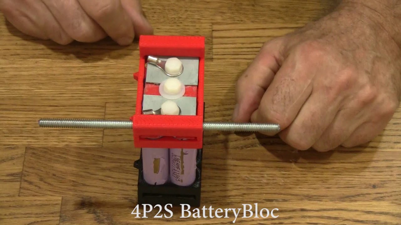 4P2S seven volt BatteryBloc - YouTube