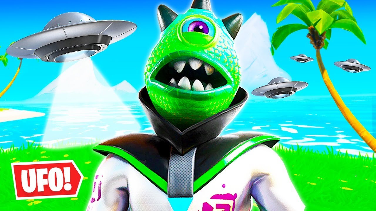 🔴 NEW UFOS in Fortnite! Abducted by ALIENS! (Fortnite Season 6) - YouTube