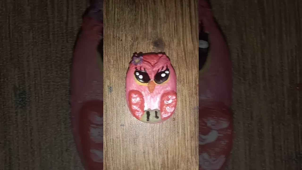 Owl with mouldit clay. Fevicryl mouldit clay.#art #creativity - YouTube