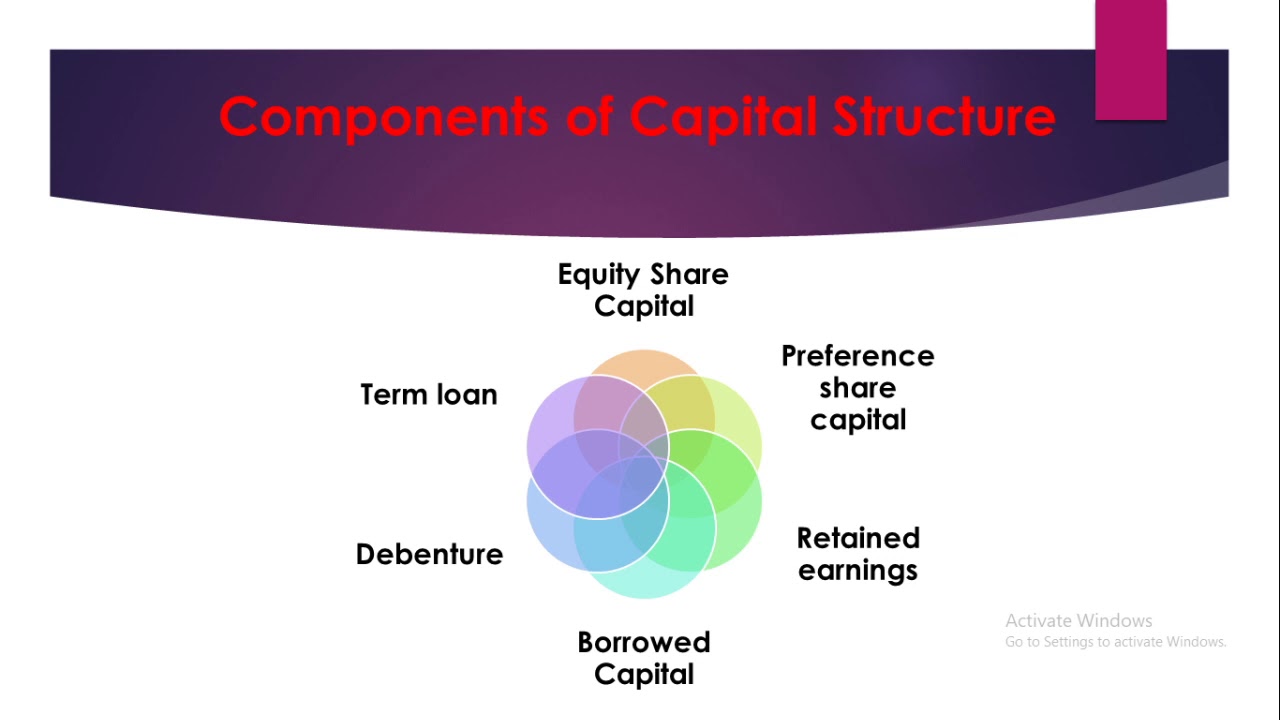 Components of Capital Structure By Dr. Rupa Gupta - YouTube