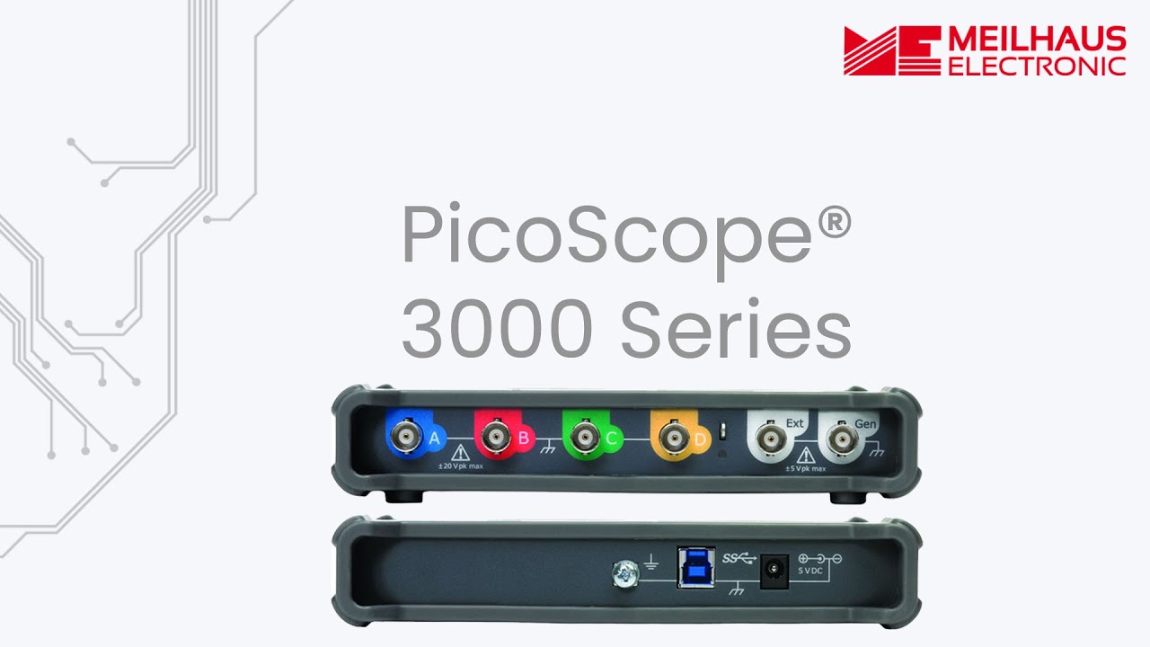 PicoScope® 3000 Series | Powerful, portable and high performance USB ...