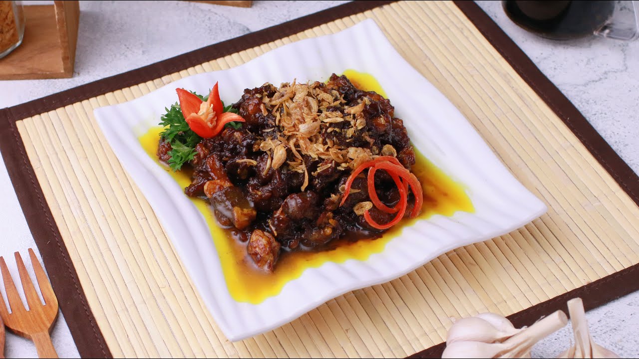 Daging Gongso Kunyit - Resep Simple Daging Gongso Enak & Legit - YouTube
