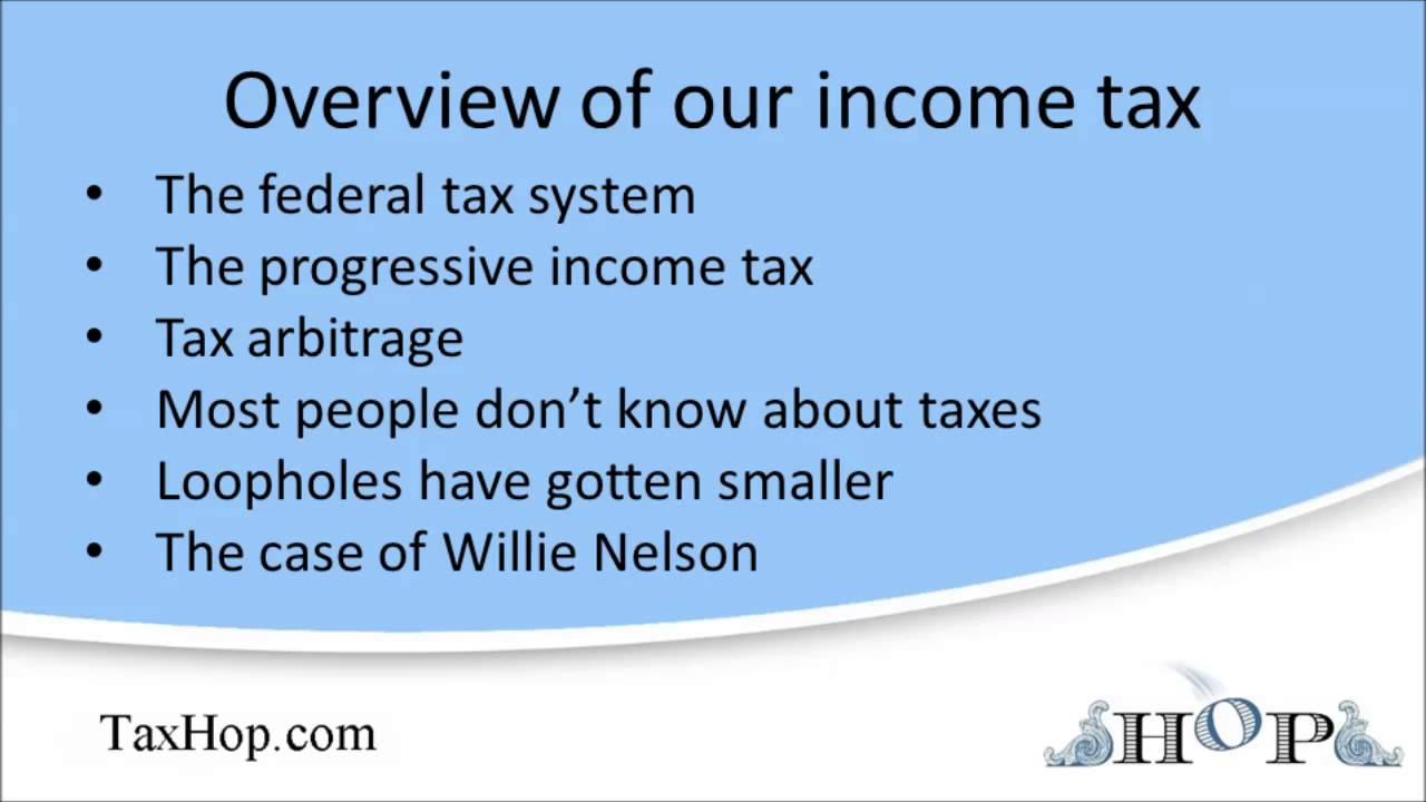Overview of our income tax system - YouTube