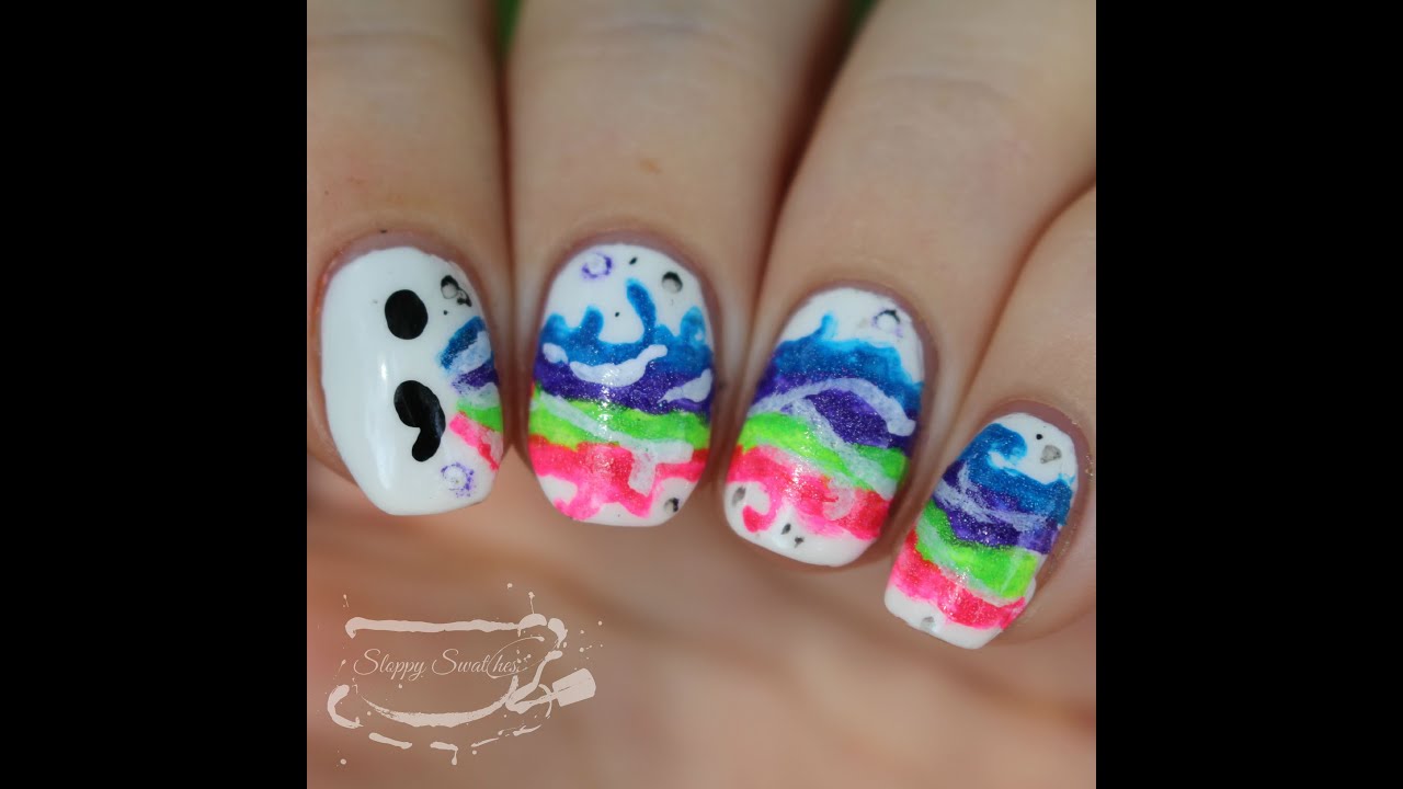 Project Semicolon Nail Tutorial Featuring the Four Corners Collection ...