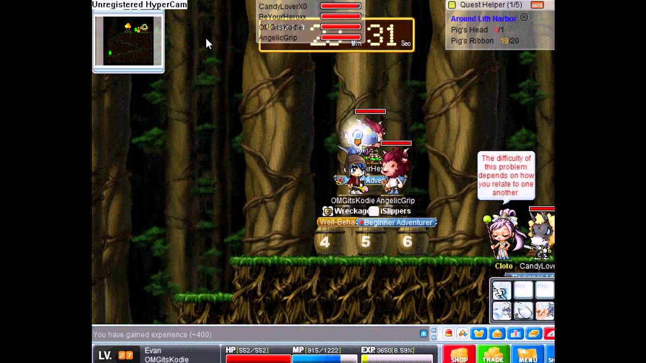Maple Story - Kerning PQ - King Slime (Level 21 - 30) - YouTube