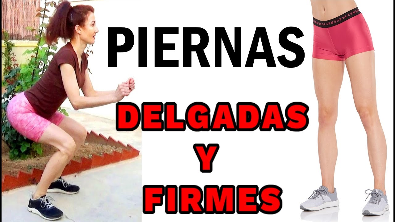 Rutina para PIERNAS DELGADAS Y TONIFICADAS en 5 minutos - YouTube