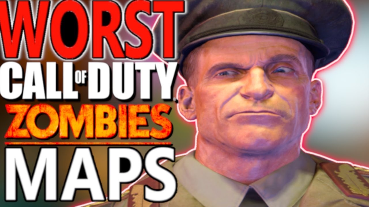 Playing The WORST Cod Zombies Maps EVER - YouTube