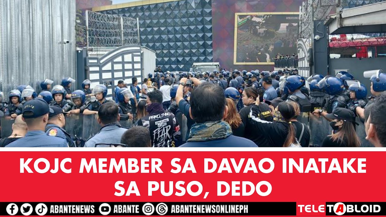 KOJC member sa Davao inatake sa puso, dedo - YouTube