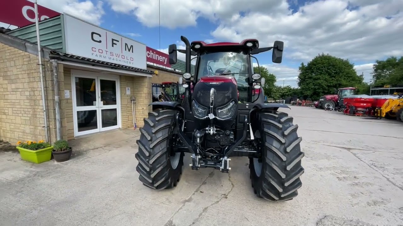 Case IH Maxxum 145 CVX Walk round - YouTube
